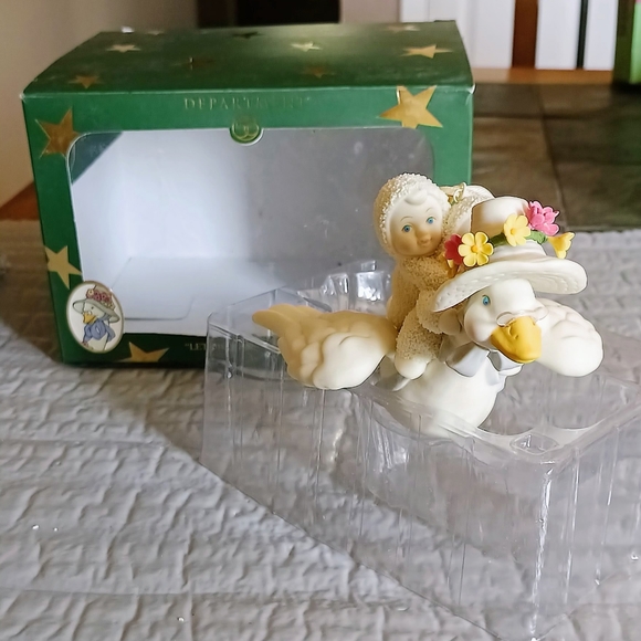 Department 56 | Holiday | Dept 56 Snowbabies Lets Fly Mother Goose ...